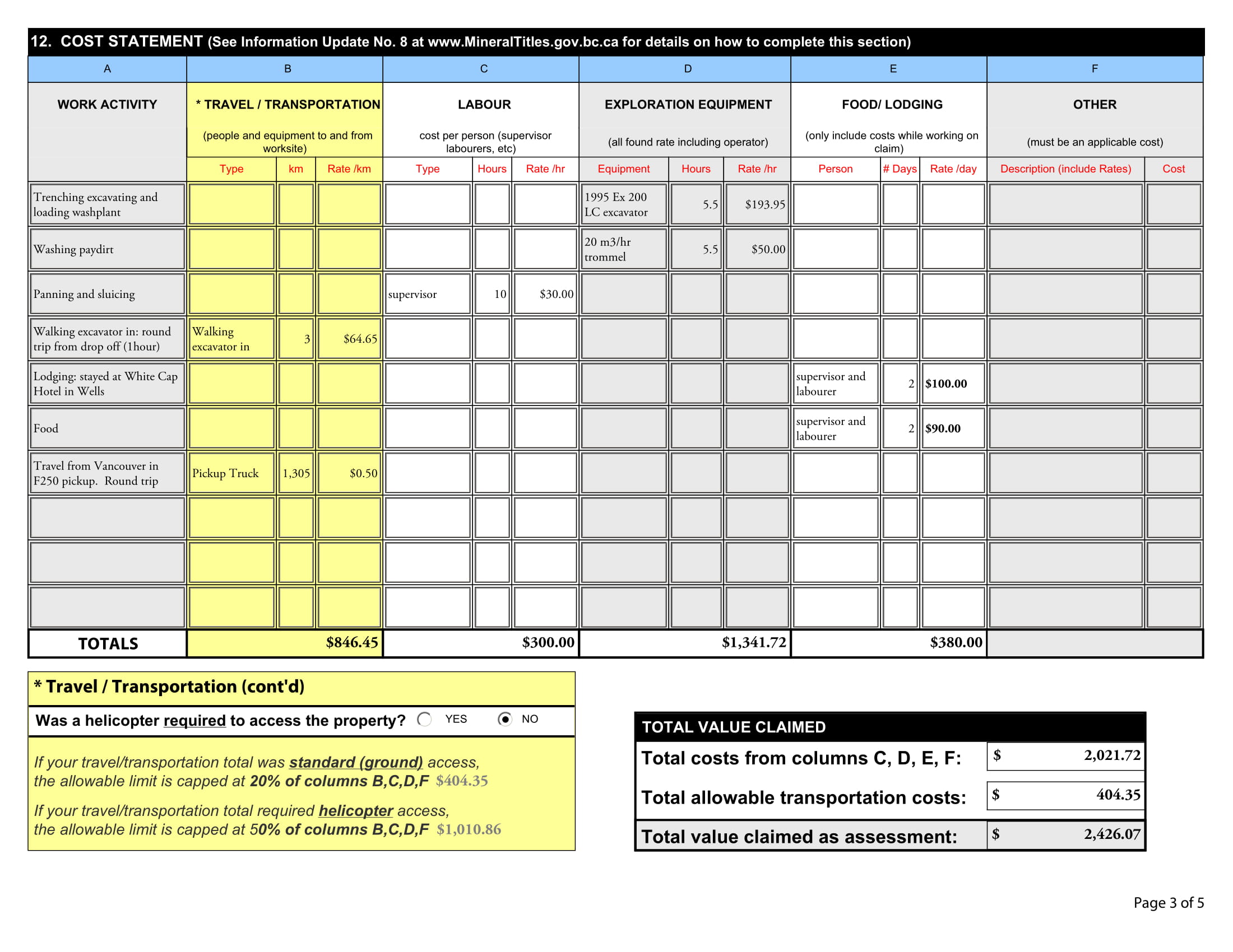 MineralTitlesBC-PhysicalWorkReportForm_SAMPLE-3 – BC Gold Adventures